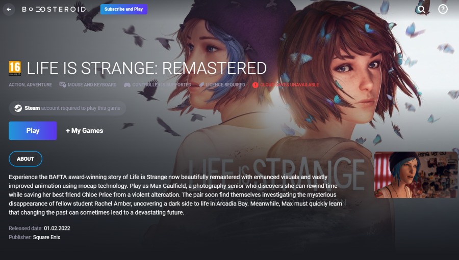 How to play Life is Strange on Mac - AppsOnMac