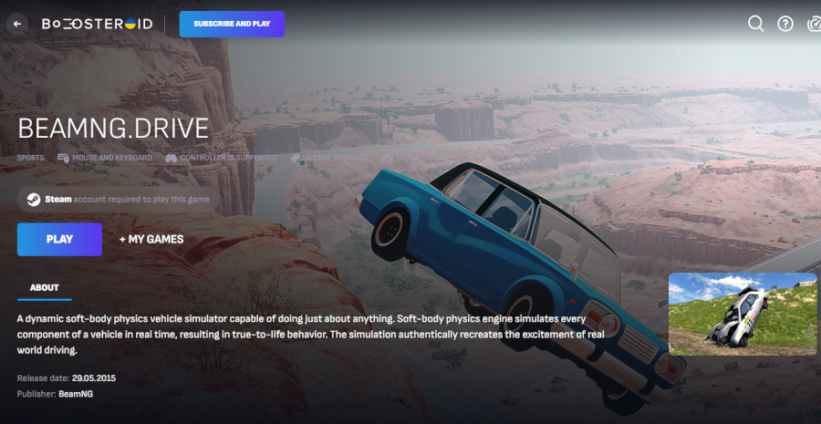 How to play BeamNG.drive on Mac - AppsOnMac