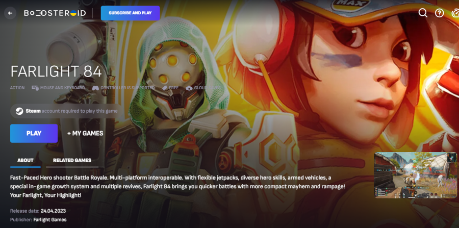 How to play Farlight 84 on Mac - AppsOnMac