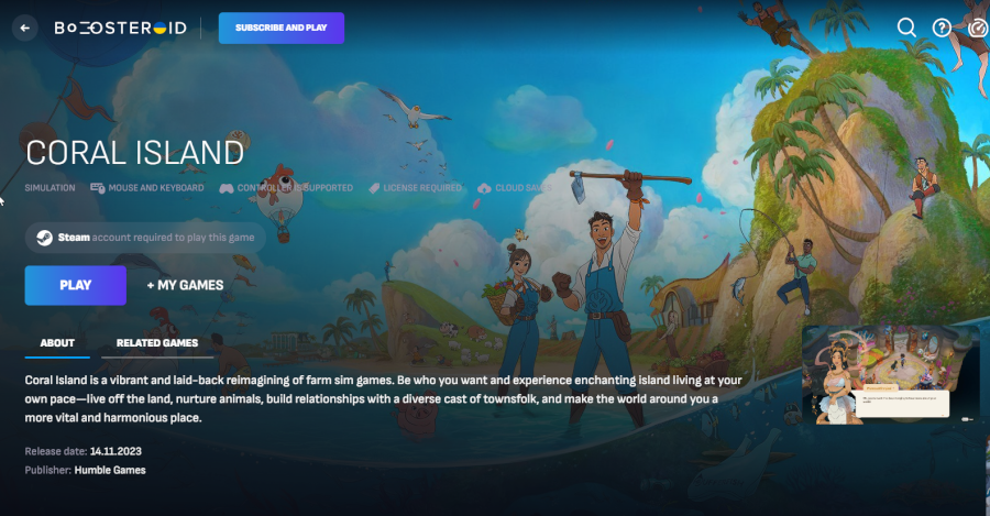 How to play Coral Island on Mac - AppsOnMac